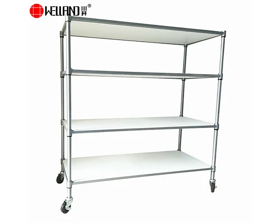 MDF storage shelving